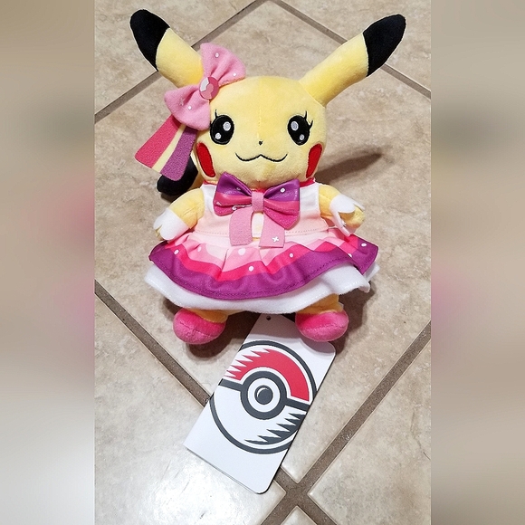 Pokemon | Toys | Pokemon Center Cosplay Pikachu Pop Star 9 Inch Plush ...